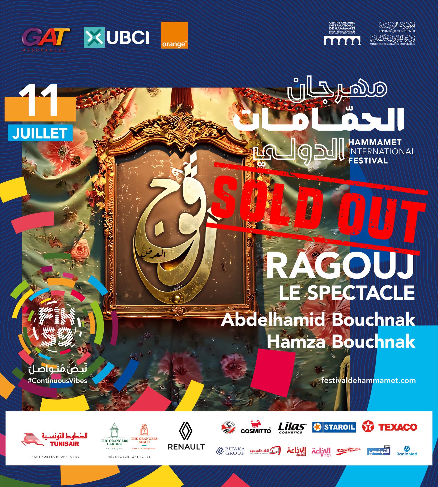 RAGOUJ – Le Spectacle :: Festival International de Hammamet